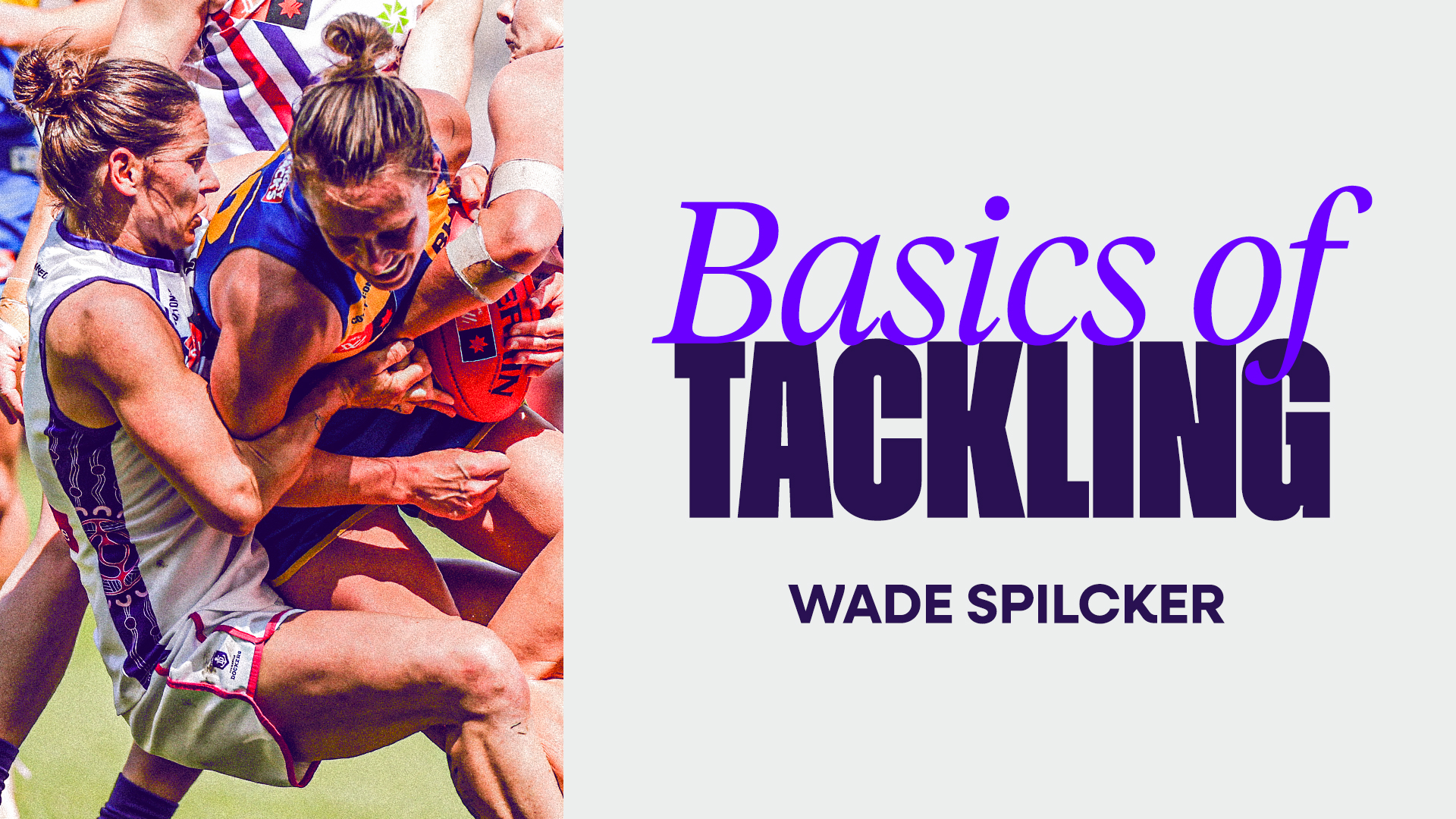 Basics of Tackling | Fremantle FC