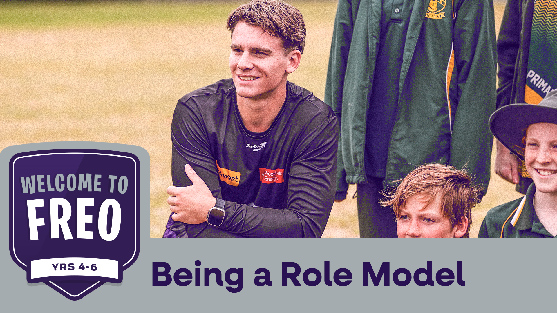 Being a ROLE MODEL ⛹️‍♂️ | Fremantle Dockers Schools