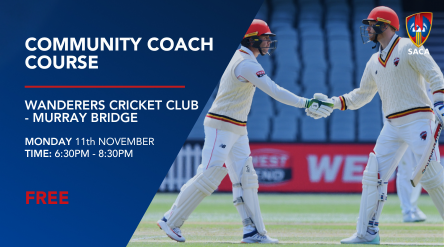Wanderers Cricket Club Community Coach Course | SACA