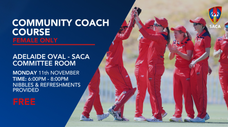 Female Only Community Coach Course | SACA